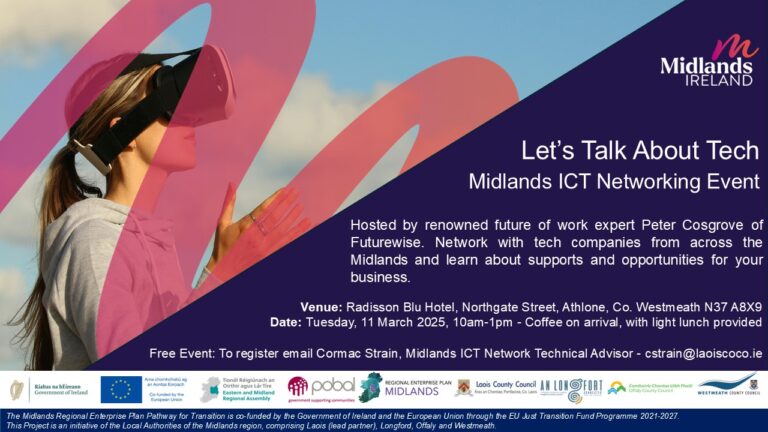 Let's Talk About Tech - Midlands ICT Network Supports Event